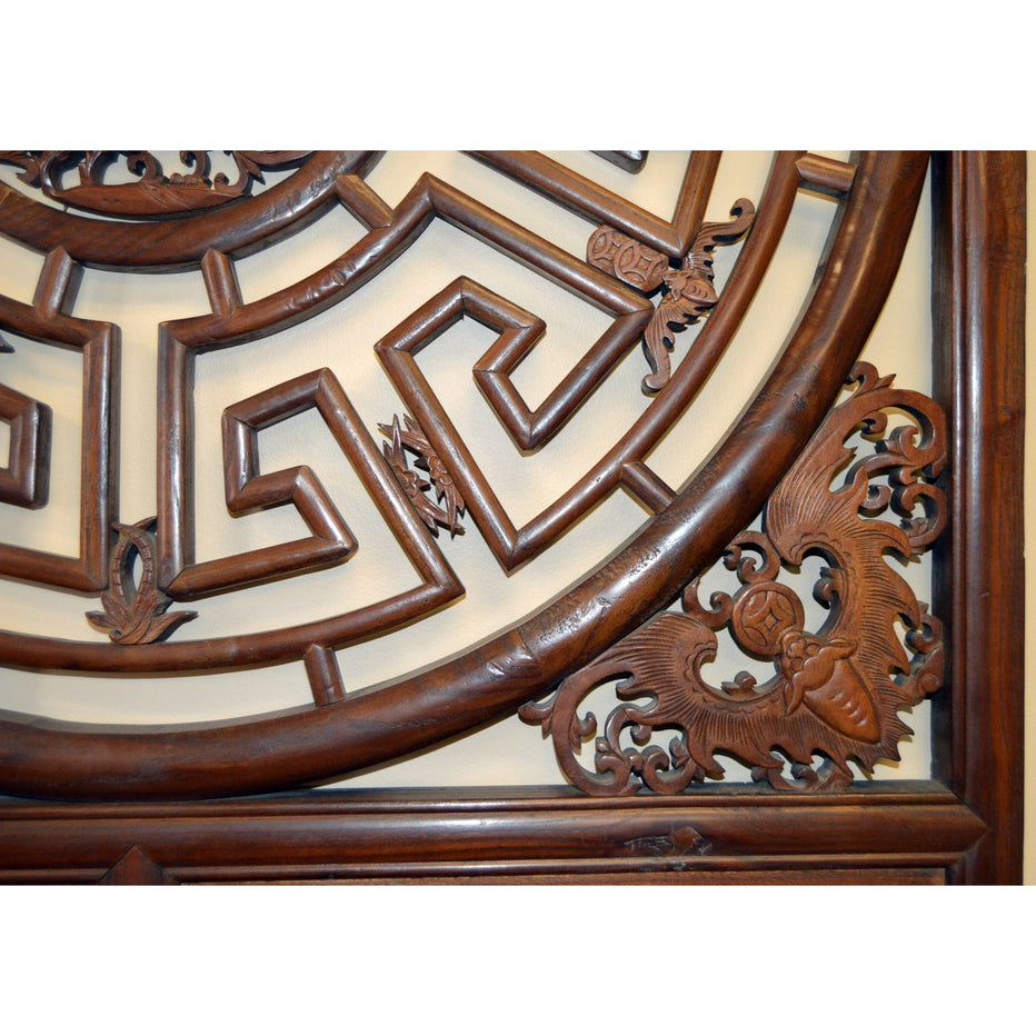 Antique Chinese Fretwork Panel | FEA Home