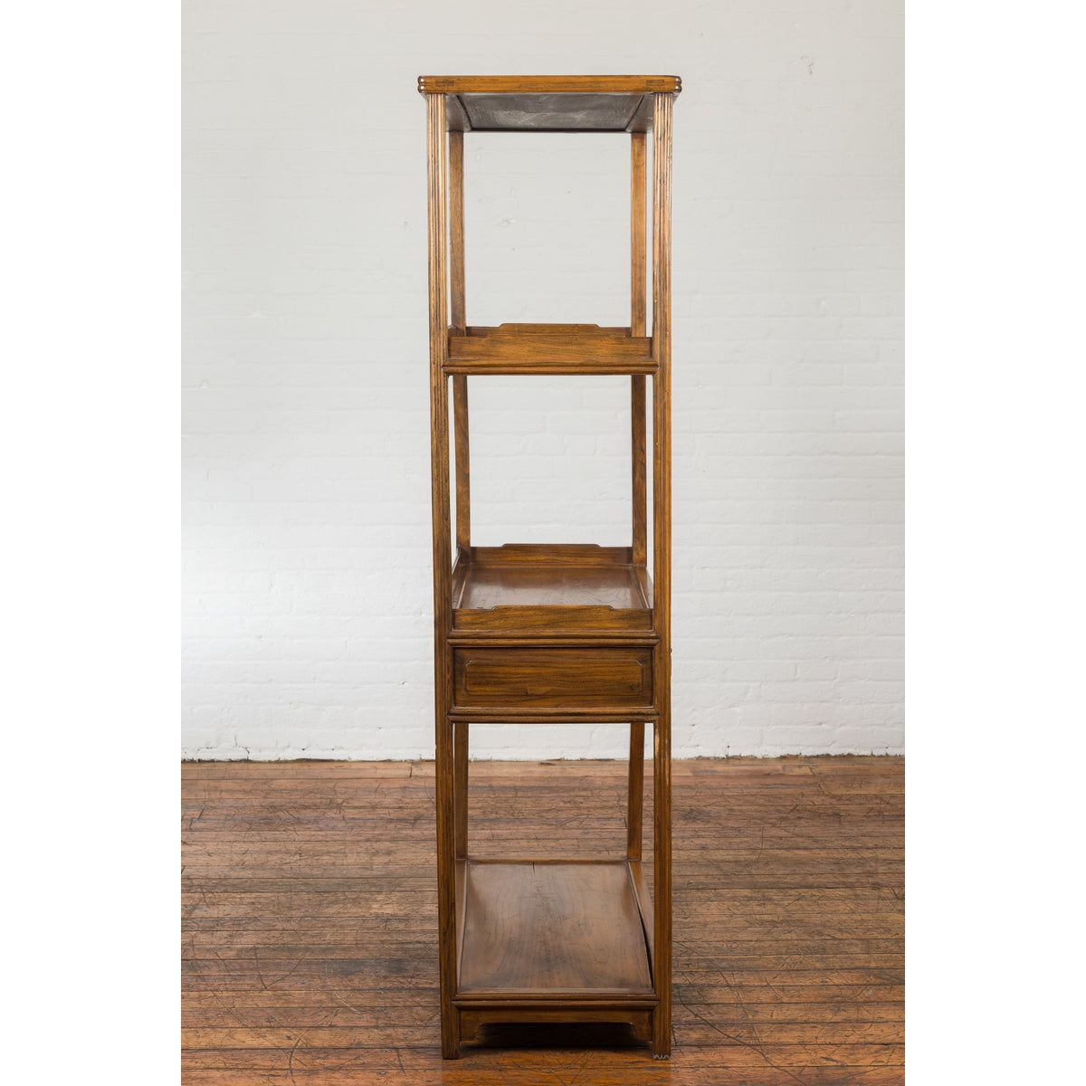 Qing Dynasty Bookshelf with Classic Design and Drawers | FEA Home