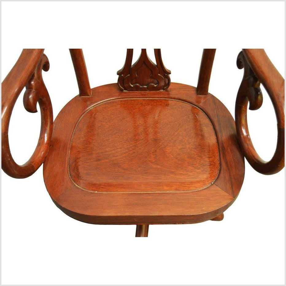 Javanese Swivel Desk Chair | FEA Home